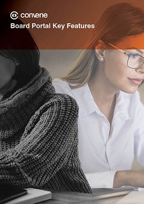 Key Features | Board Portal Meeting Solution | Azeus Convene